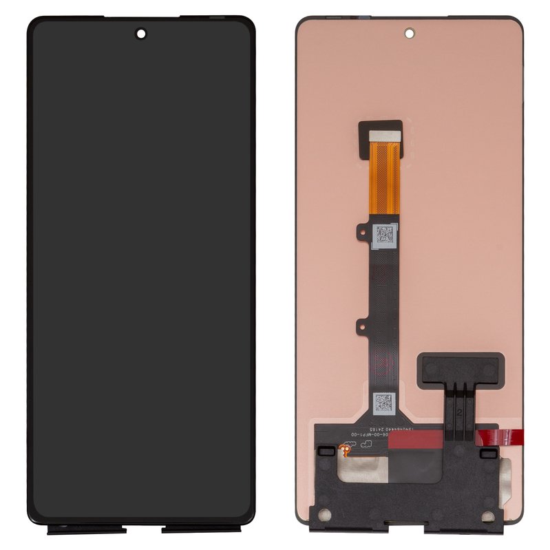 LCD compatible with Tecno Pova 6 (LI7), Pova 6 Pro (LI9), (black ...