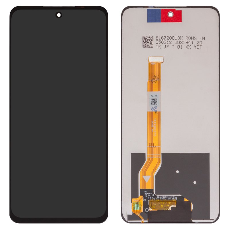 Дисплей для Realme C75 4G RMX3941, чорний, без рамки, (Box), 1540481072 ...